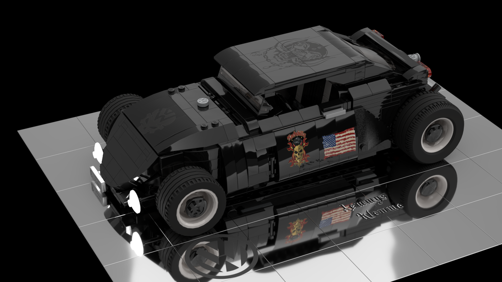 LEGO MOC Beetle Hot Rod 2.0 by lemmys_klemme | Rebrickable - Build with ...