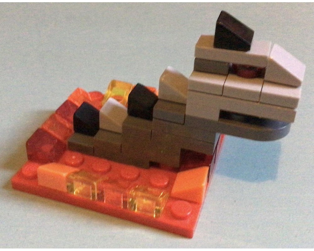 LEGO MOC Lava monster by Epicflinch | Rebrickable - Build with LEGO