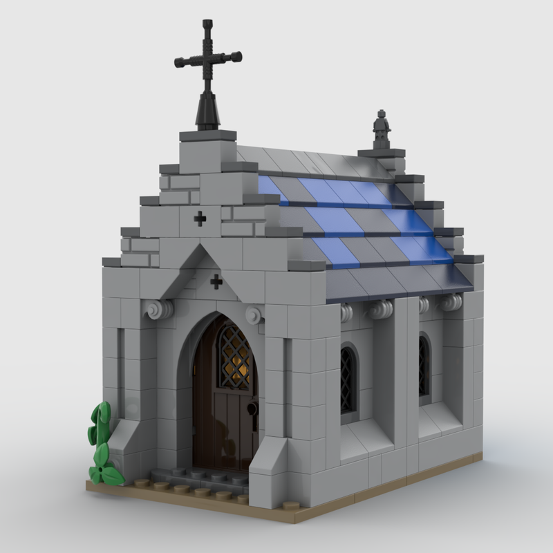 LEGO MOC Modular Chapel by bricks_fan_uy | Rebrickable - Build with LEGO