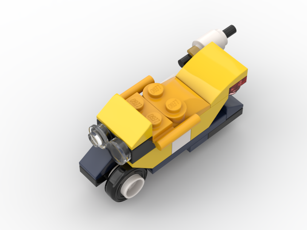 LEGO MOC Mini Moto by Lego Works | Rebrickable - Build with LEGO