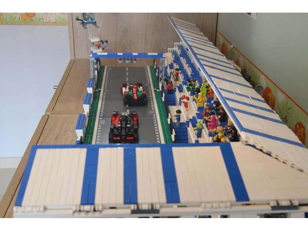 LEGO MOC Grandstand by cecivier | Rebrickable - Build with LEGO