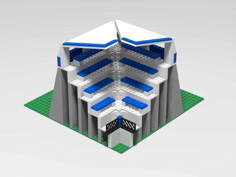 LEGO MOC Grandstand by cecivier | Rebrickable - Build with LEGO