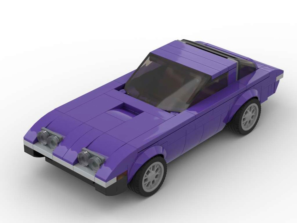 LEGO MOC 1968 Raging Bull Islero - Dark Purple - 8 Stud Speed Champions ...