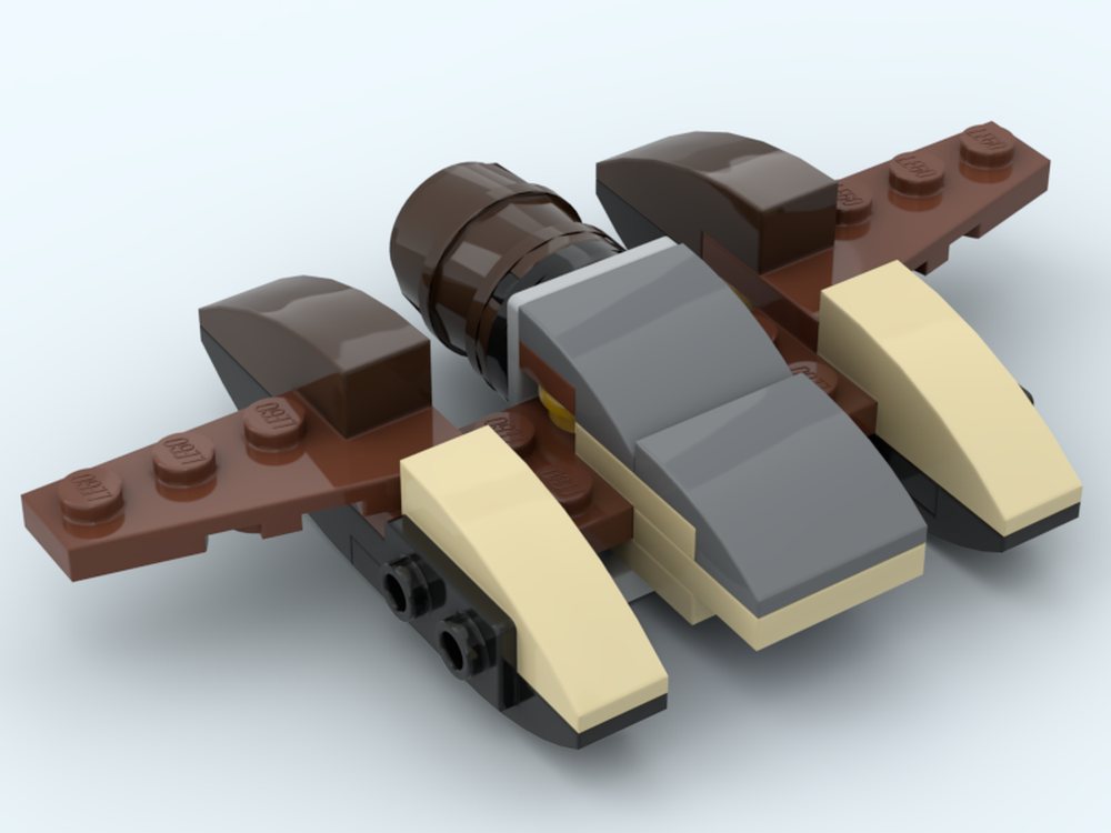 LEGO MOC 11947 Barrel Bomber by thekitchenscientist | Rebrickable ...