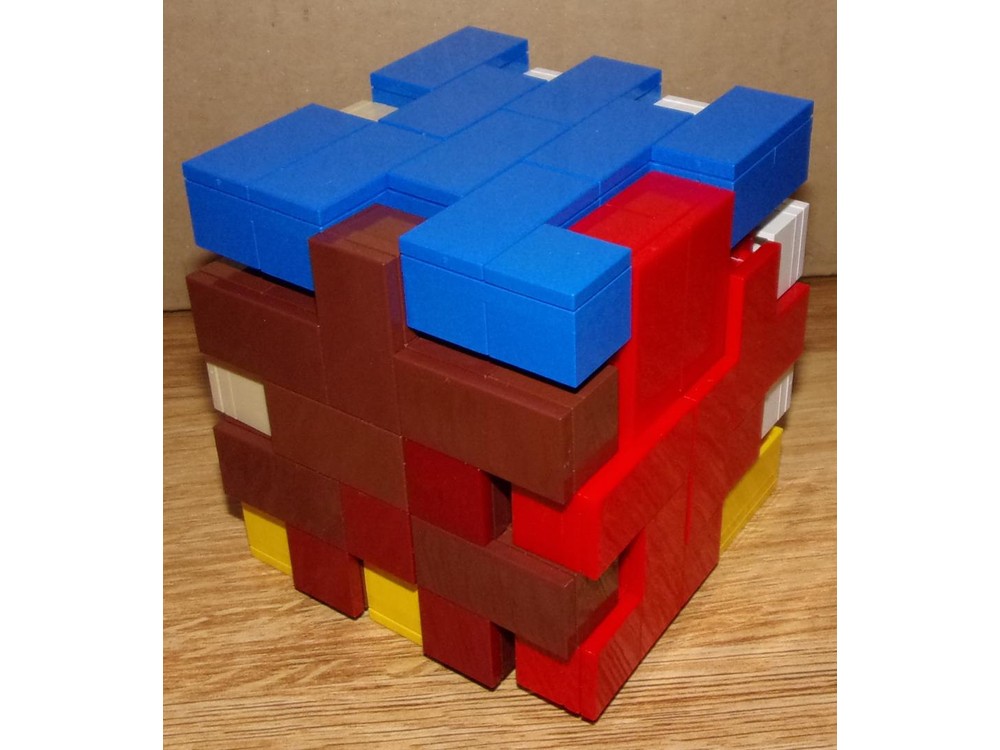 Lego Moc Cube Puzzle Core By Justice8 Rebrickable Build With Lego