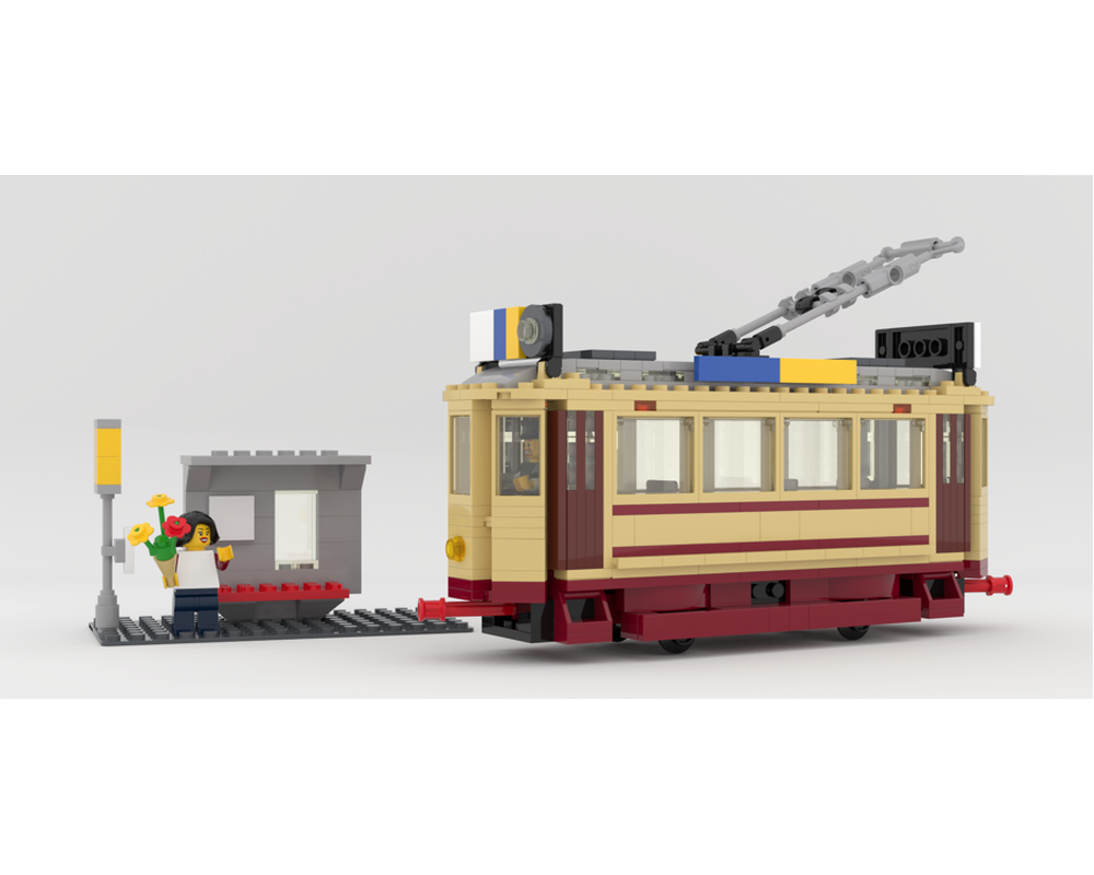 LEGO MOC HTM265 tram by legrand78 | Rebrickable - Build with LEGO