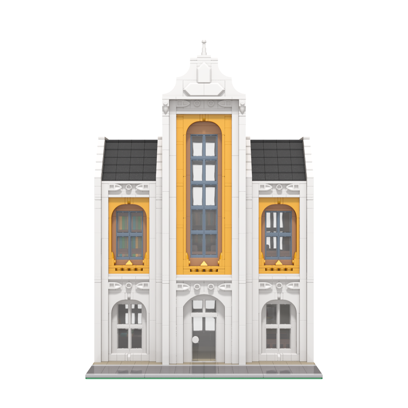 LEGO MOC Library Modular Buildings by MOC_Expert | Rebrickable - Build ...