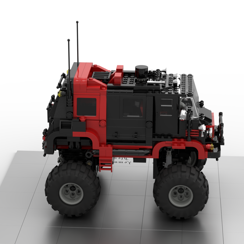 LEGO MOC Big Foot 4 x 4 Mod by lemmys_klemme | Rebrickable - Build with ...