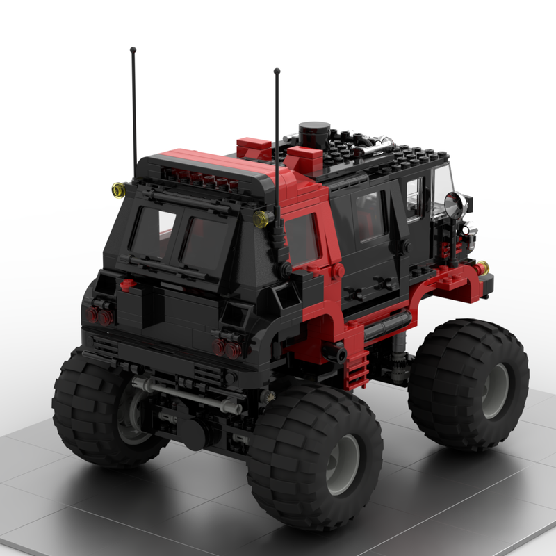 LEGO MOC Big Foot 4 x 4 Mod by lemmys_klemme | Rebrickable - Build with ...
