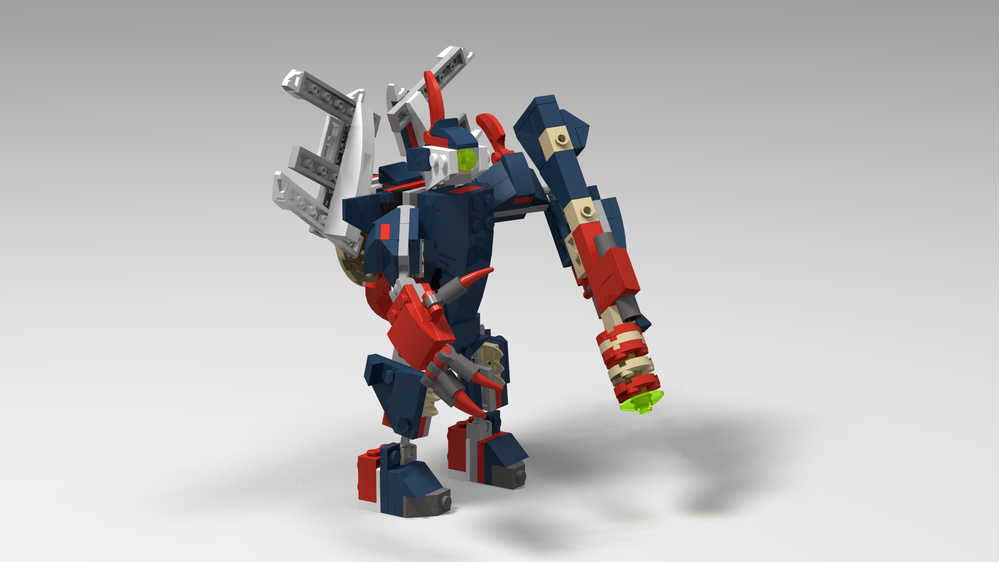 LEGO MOC-84768 31088 Mech Sniper by Brickworx | Rebrickable - Build ...