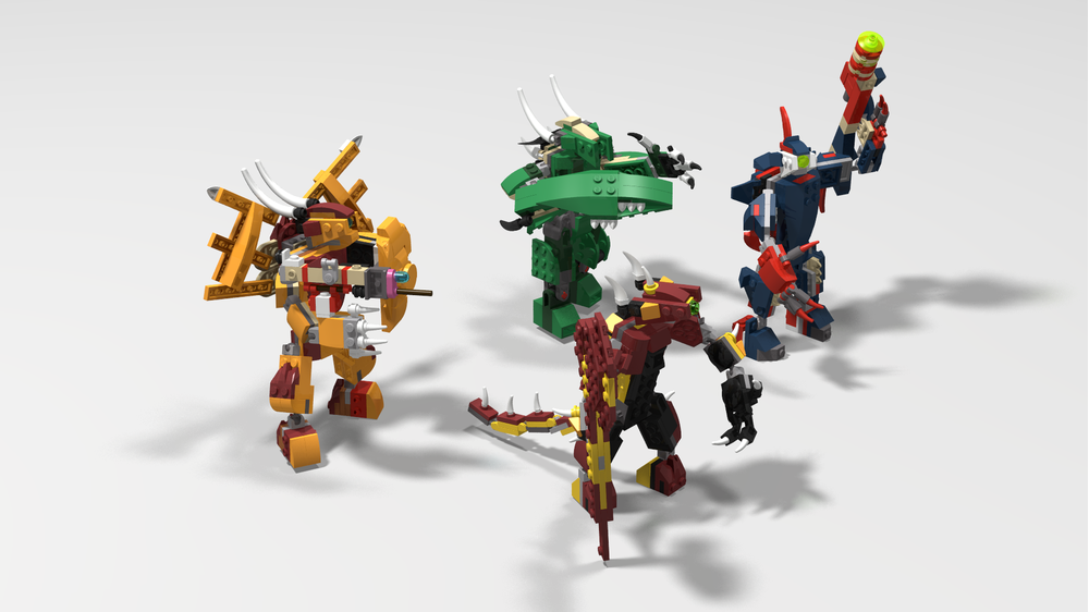 LEGO MOC-84768 31088 Mech Sniper by Brickworx | Rebrickable - Build ...
