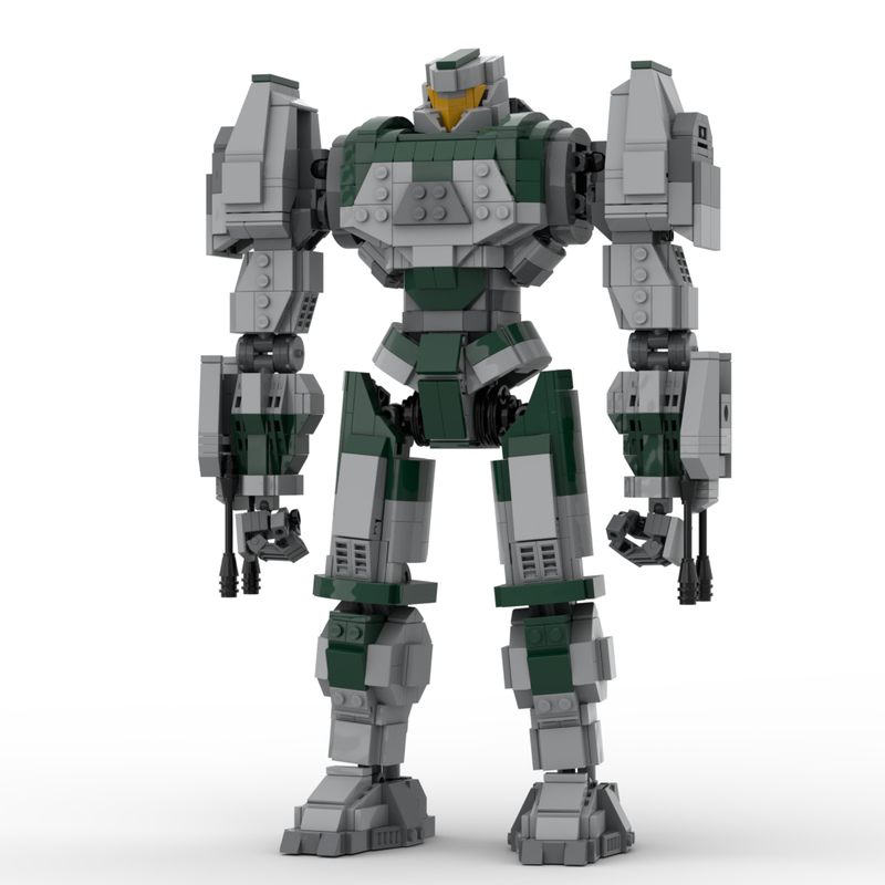 LEGO MOC Lego Pacific Rim Marauder Zues by AnythingButyes | Rebrickable ...