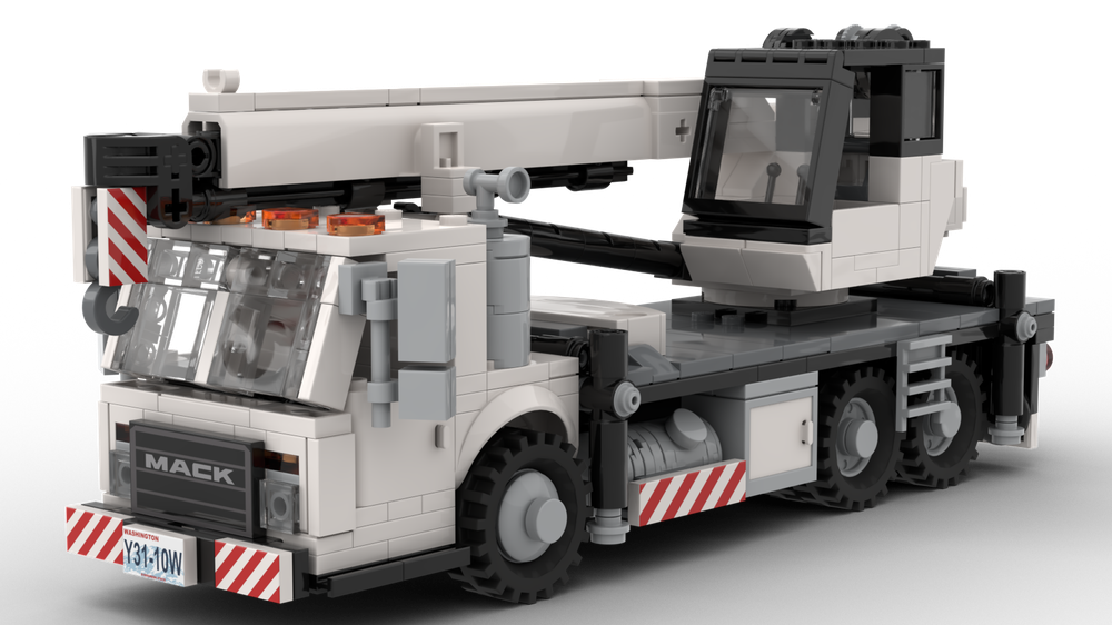 LEGO MOC MACK LR Crane by Yellow.LXF | Rebrickable - Build with LEGO