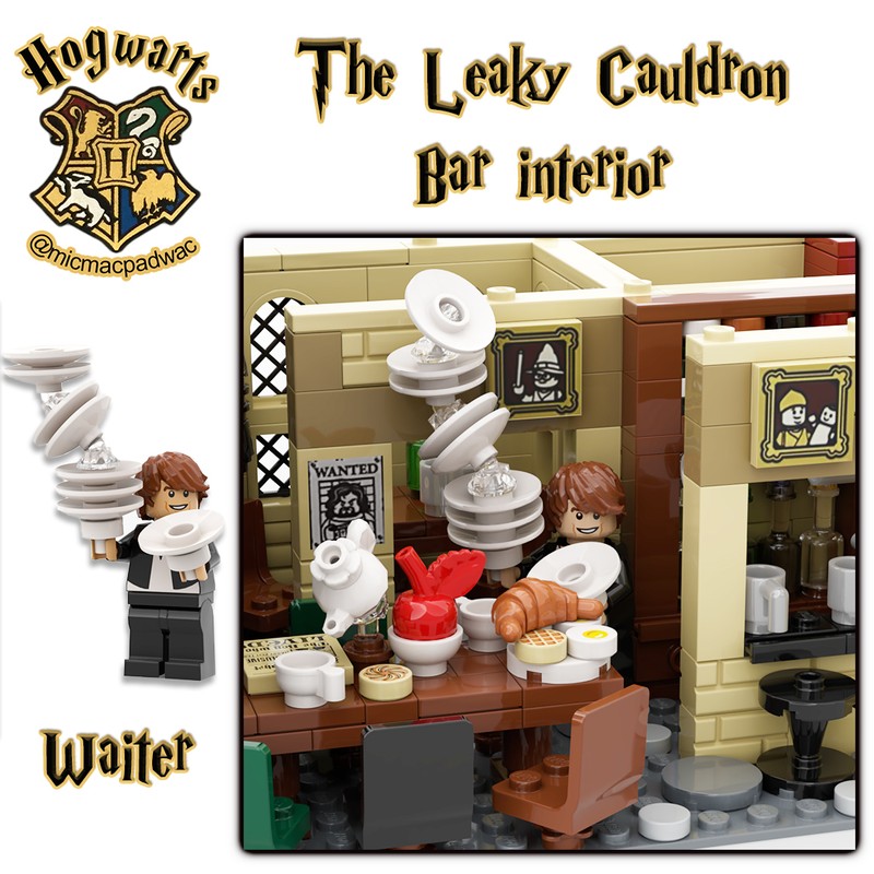 LEGO MOC The Leaky Cauldron by micmacpadwac | Rebrickable - Build with LEGO