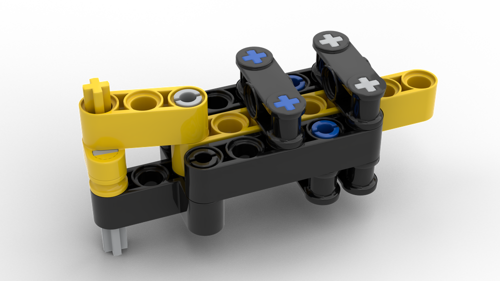 LEGO MOC Piston Mechanism 3 by 2in1 | Rebrickable - Build with LEGO