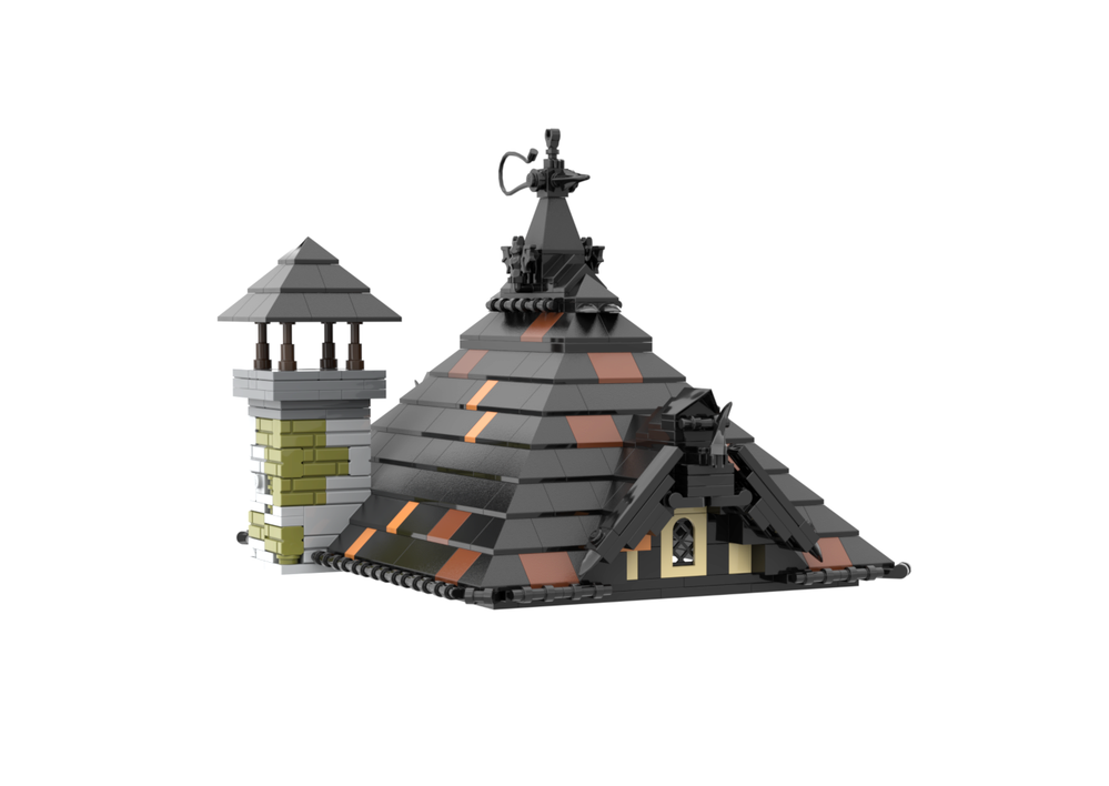 LEGO MOC Medieval Cottage by Br1ckD3sign | Rebrickable - Build with LEGO