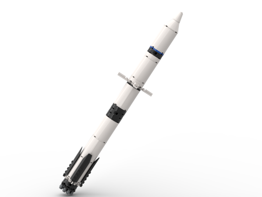 LEGO MOC Reusable Medium Lift Launch Vehicle by Space Men | Rebrickable ...