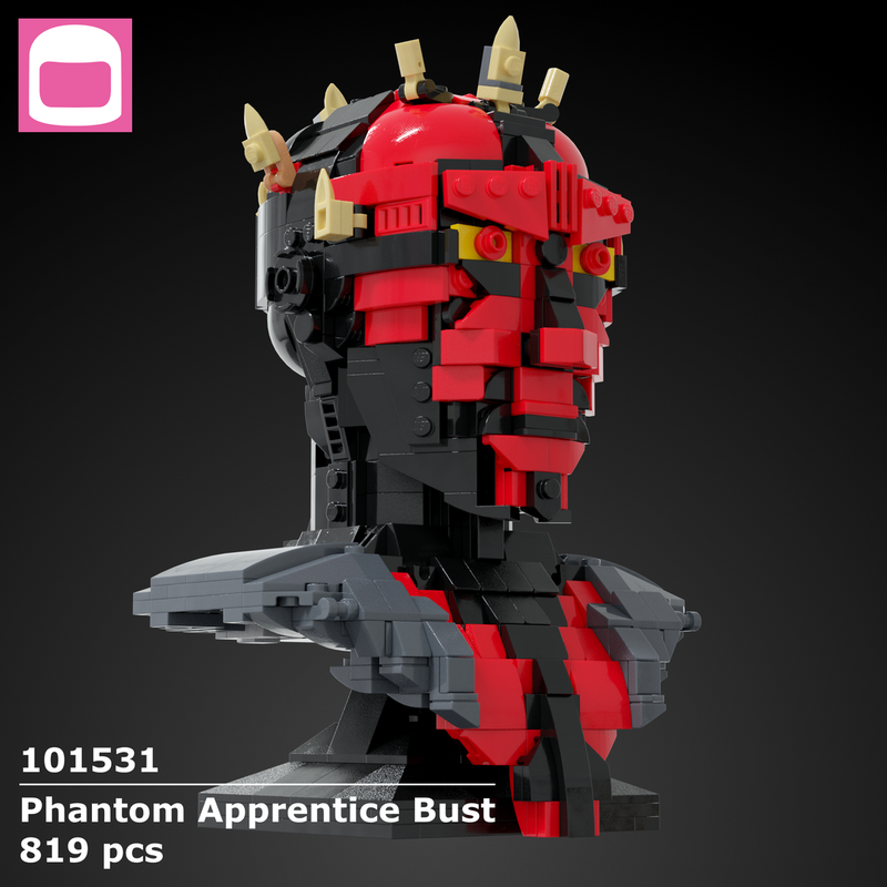 Darth Maul Lego Bust