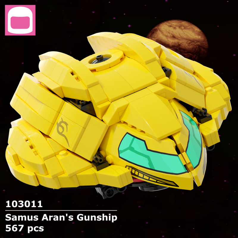 LEGO MOC Samus Aran's Gunship by Lilium Brick Yards | Rebrickable ...
