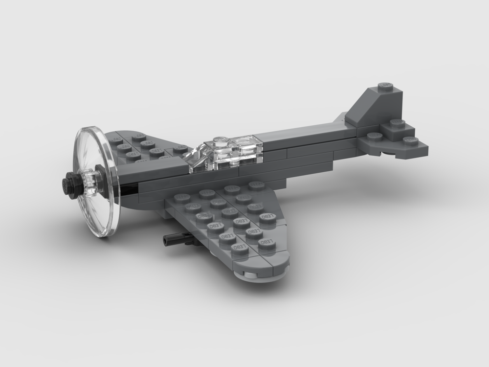 LEGO MOC Supermarine Spitfire Mk IX by AndrewG123 | Rebrickable - Build ...