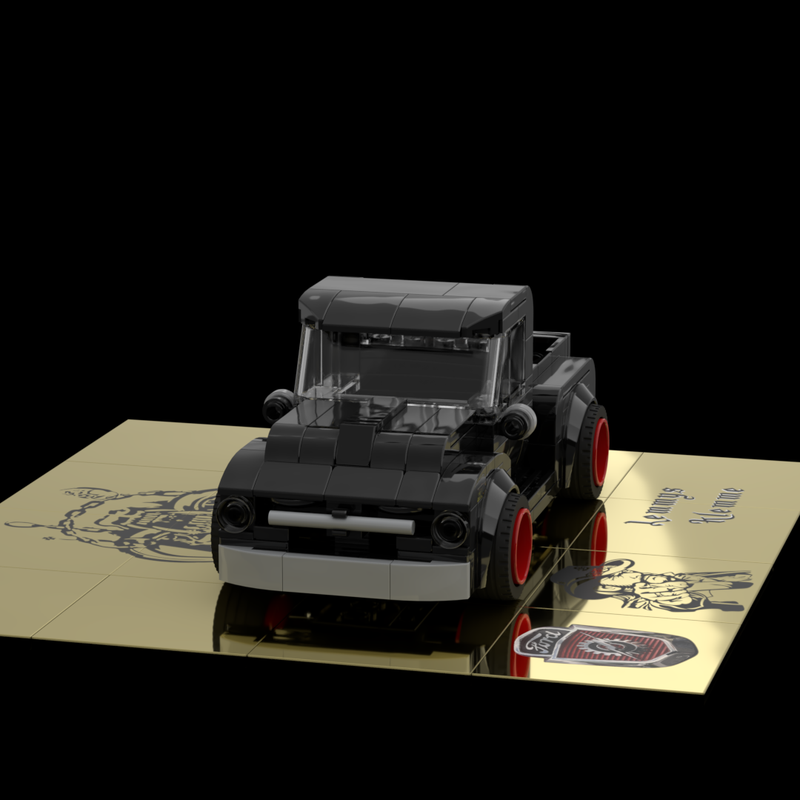 LEGO MOC Ford F100 by lemmys_klemme | Rebrickable - Build with LEGO