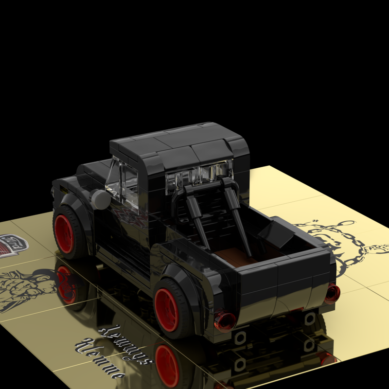 LEGO MOC Ford F100 by lemmys_klemme | Rebrickable - Build with LEGO