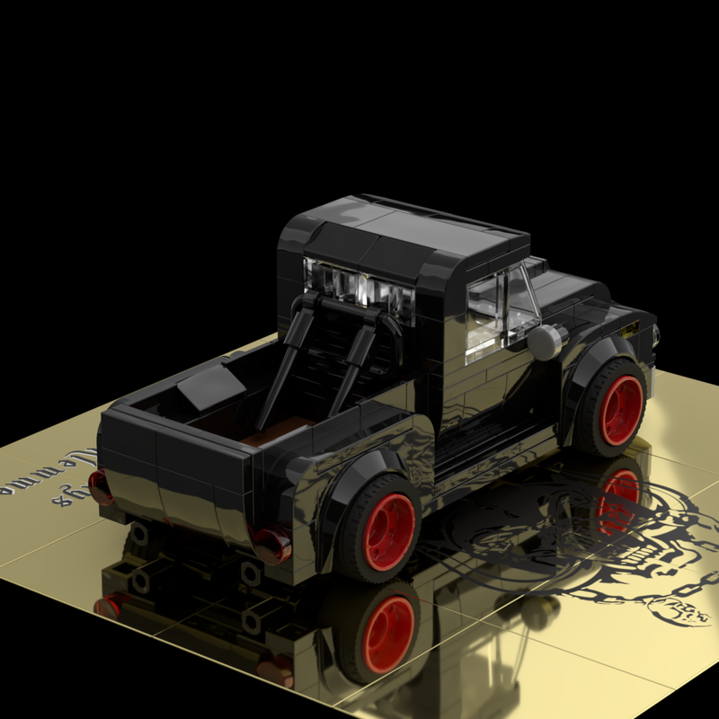 LEGO MOC Ford F100 by lemmys_klemme | Rebrickable - Build with LEGO