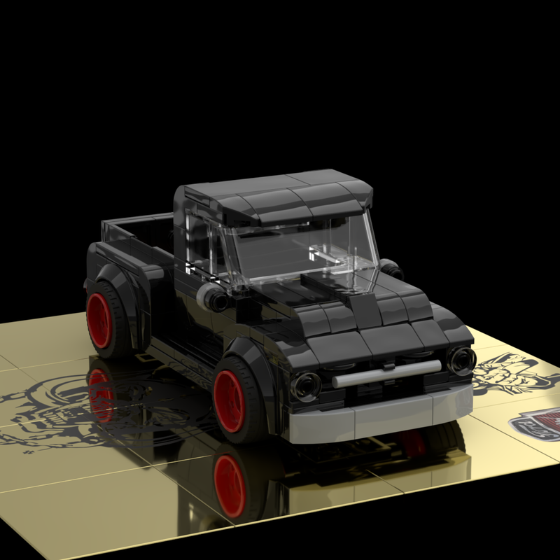 LEGO MOC Ford F100 by lemmys_klemme | Rebrickable - Build with LEGO