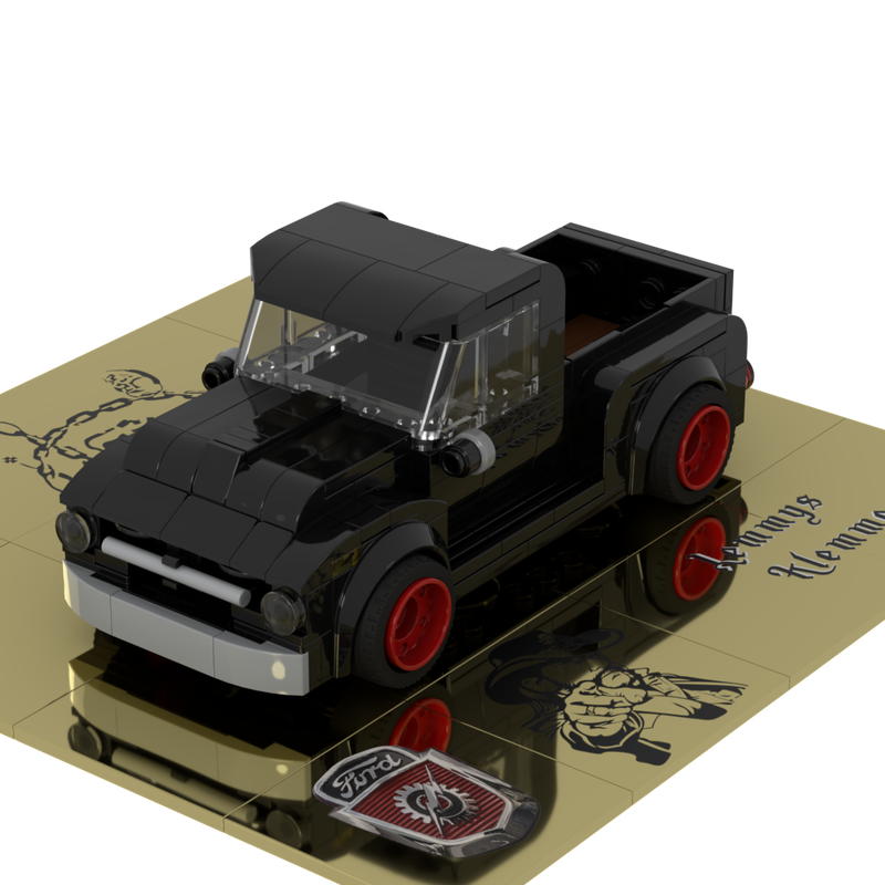 LEGO MOC Ford F100 by lemmys_klemme | Rebrickable - Build with LEGO