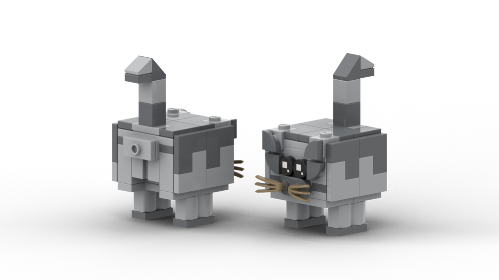 LEGO MOC Conference Call Cat by Steinklein | Rebrickable - Build with LEGO