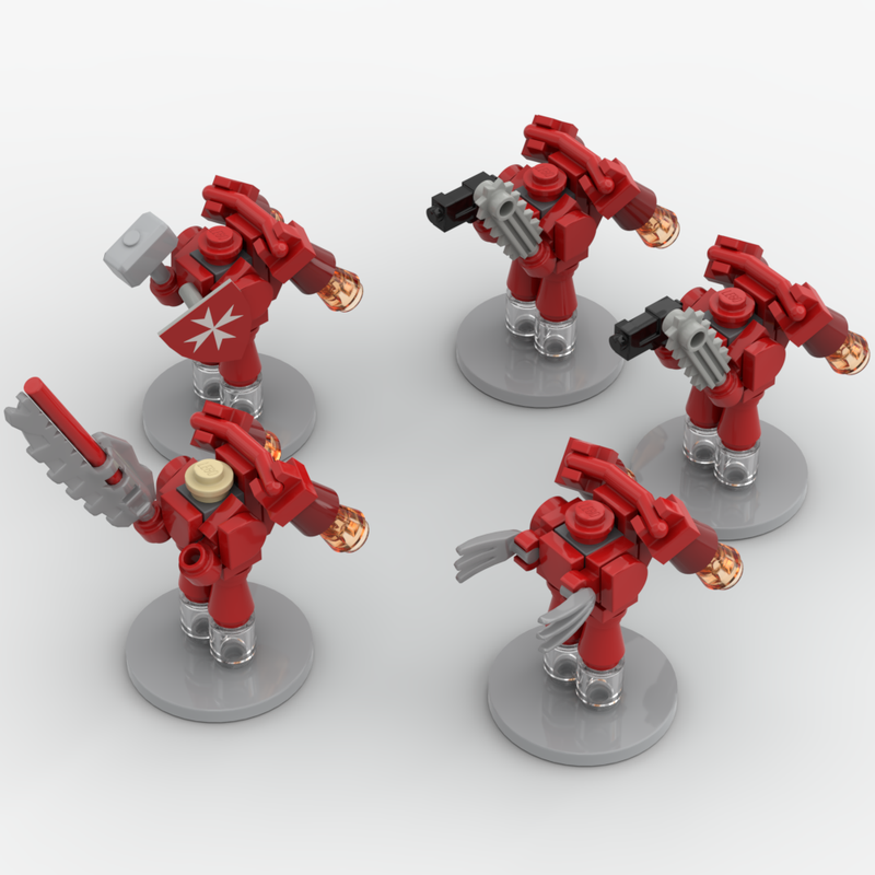 LEGO MOC-84939 Micro Marines Assault Squad by BobTheMadCow ...