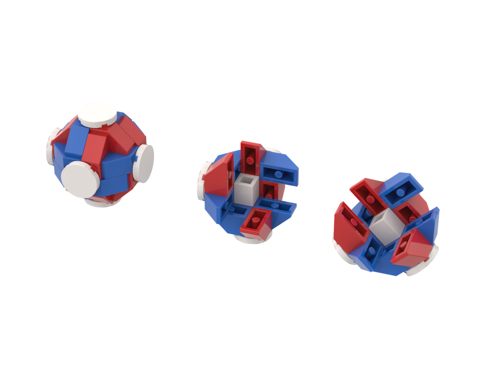 LEGO MOC Puzzle Ball by Thomus_Bean | Rebrickable - Build with LEGO