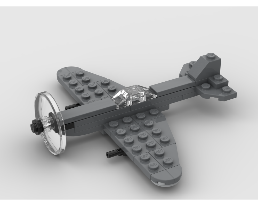 LEGO MOC Supermarine Spitfire Mk XIV by AndrewG123 | Rebrickable ...