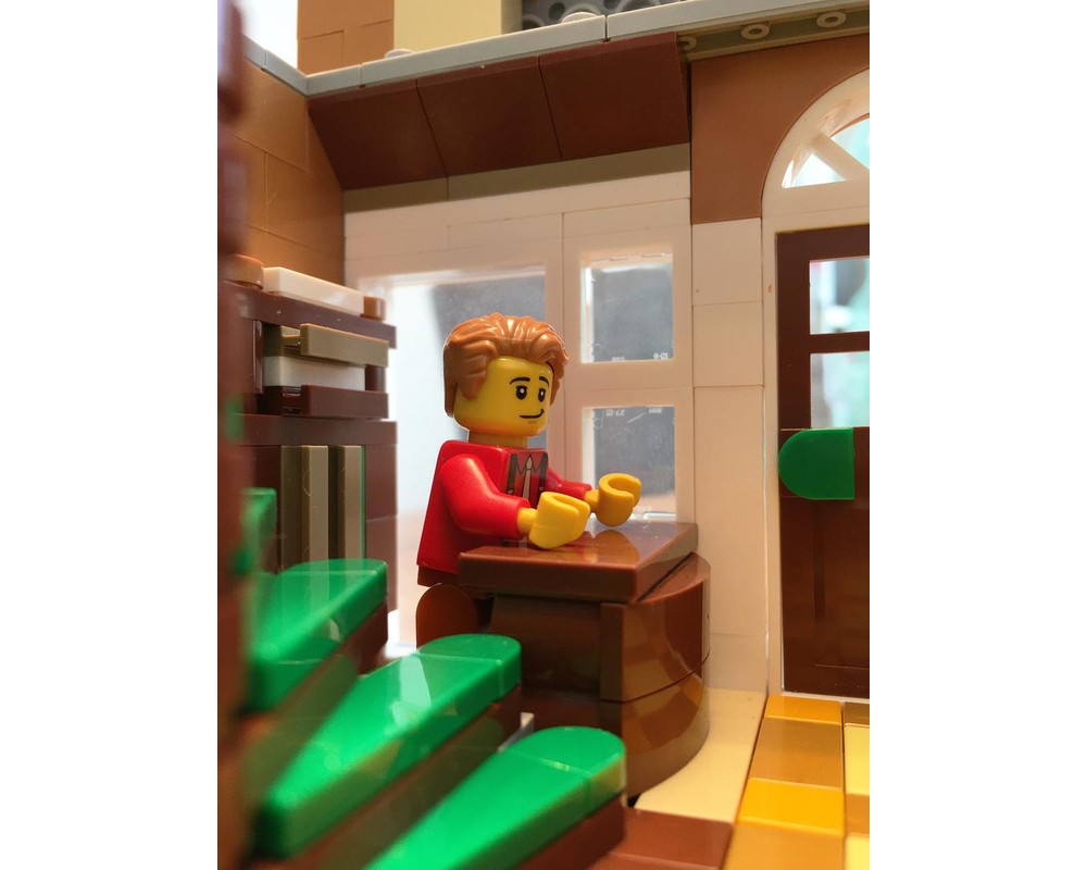 LEGO MOC BOOKS BIRCH shop & office by mildr | Rebrickable - Build with LEGO