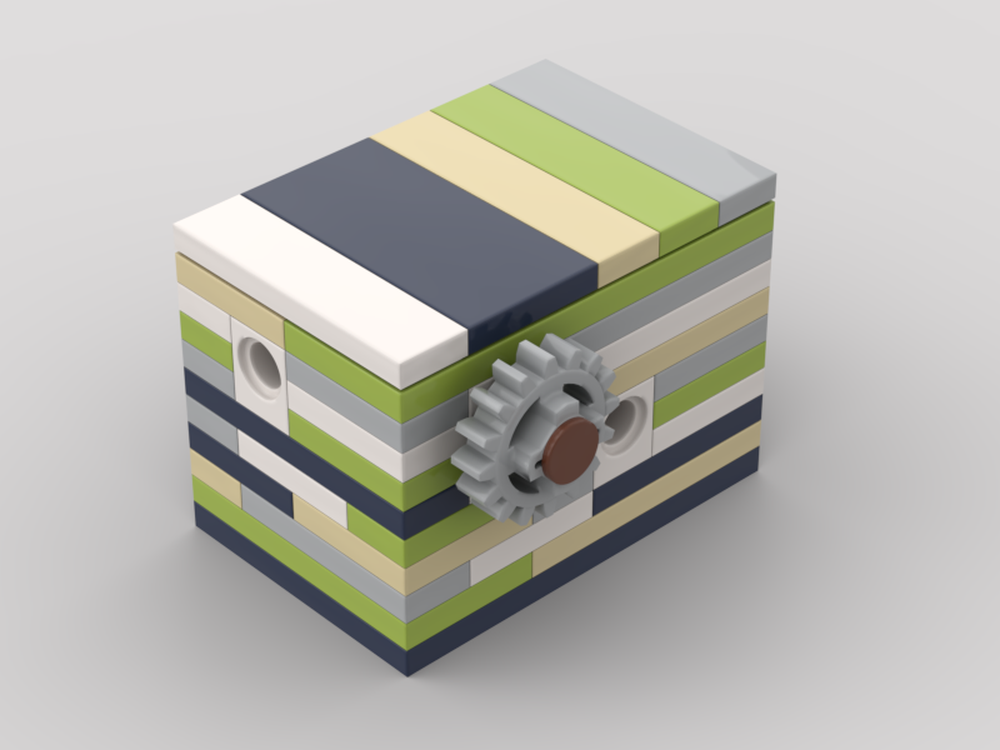 Lego Moc Bitesized Puzzle Box 1 By Gsabey08 Rebrickable Build With Lego