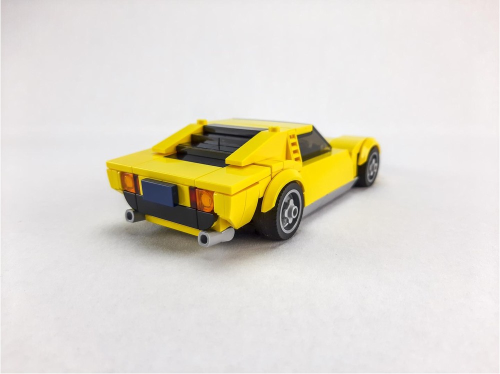 LEGO MOC-84991 1966 Lamborghini Miura P400 yellow by SFH_Bricks ...