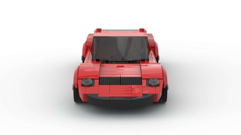 LEGO MOC-84992 1966 Lamborghini Miura P400 red by SFH_Bricks ...
