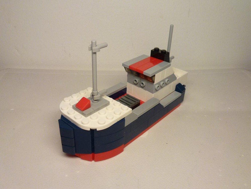 LEGO MOC 31045 North Sea Fishing Trawler by perbonde | Rebrickable ...