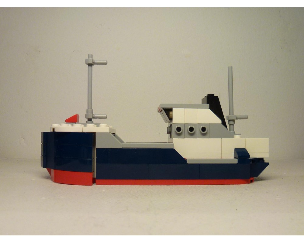 LEGO MOC 31045 North Sea Fishing Trawler by perbonde | Rebrickable ...