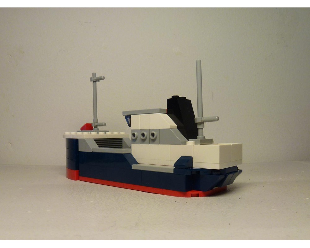 LEGO MOC 31045 North Sea Fishing Trawler by perbonde | Rebrickable ...