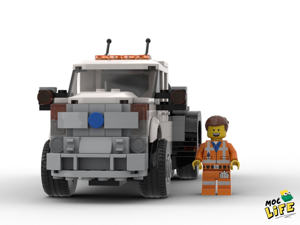 LEGO MOC Ford F-450 quad cab dually welding rig setup by MocLife ...