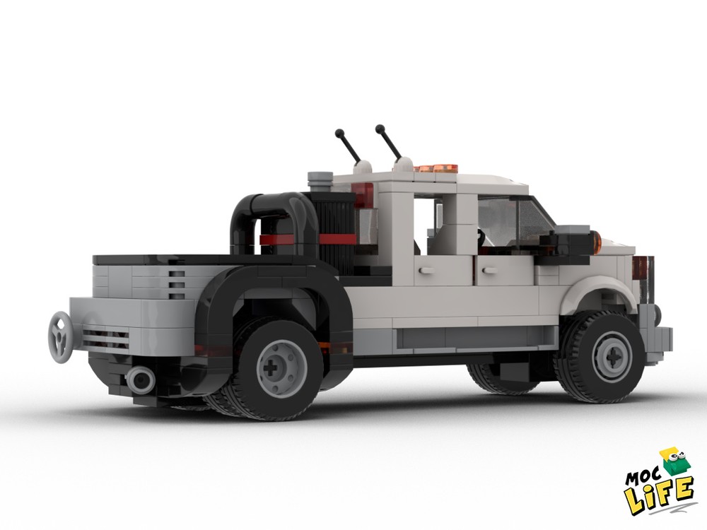 LEGO MOC Ford F-450 quad cab dually welding rig setup by MocLife ...