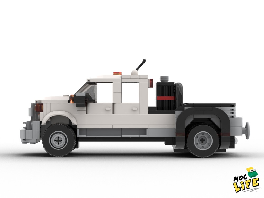 LEGO MOC Ford F-450 quad cab dually welding rig setup by MocLife ...