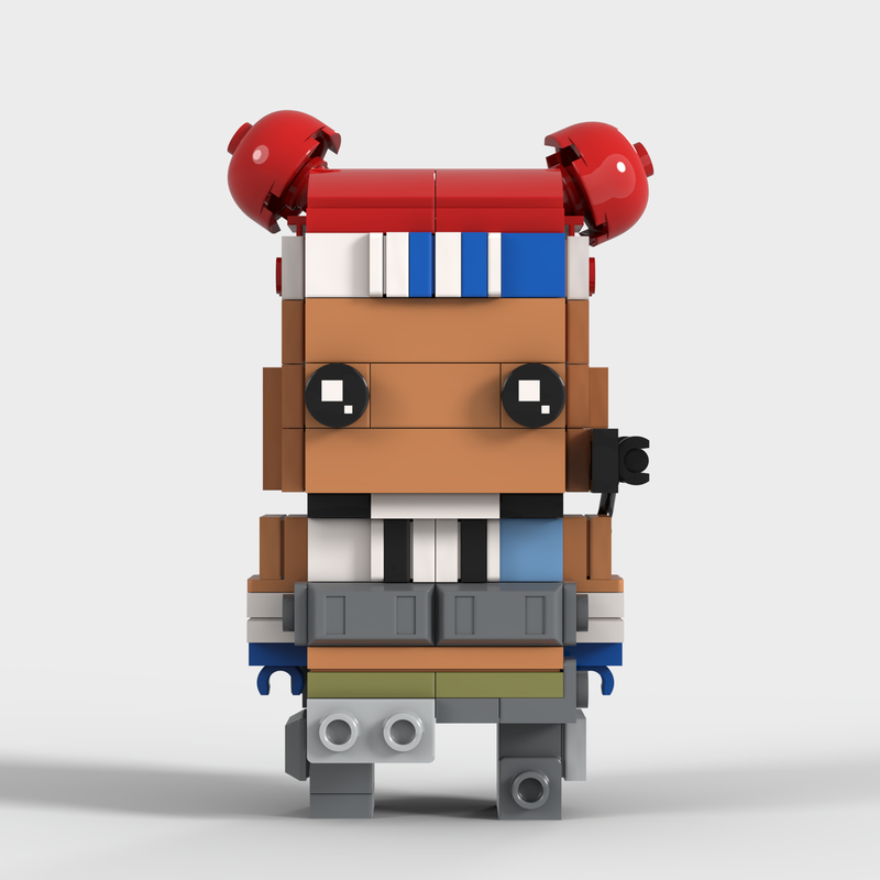 LEGO MOC Apex Legends Lifeline Brickheadz by Leonimocs | Rebrickable ...