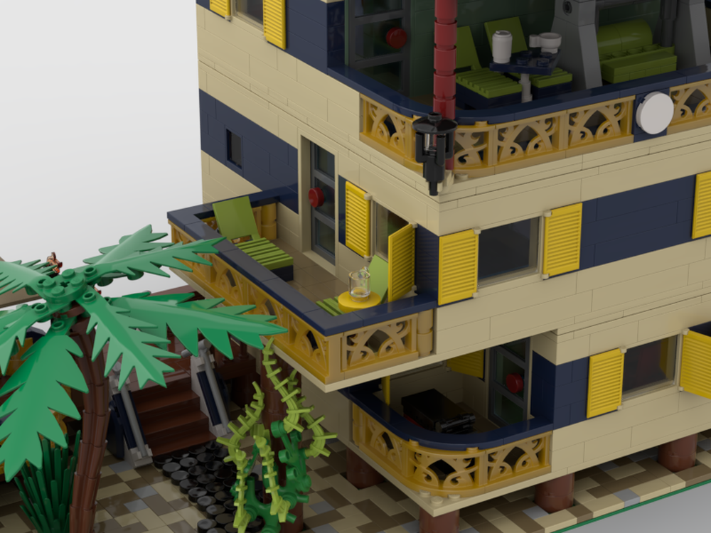 LEGO MOC Live by the Beach by przemoe | Rebrickable - Build with LEGO