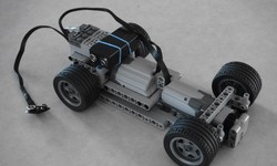 LEGO MOC-19705 Flat AWD chassis (Technic 2018) | Rebrickable - Build ...
