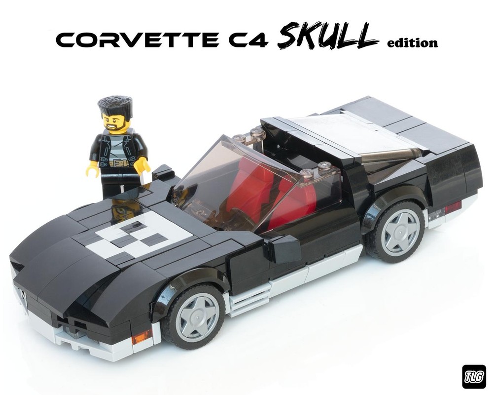 LEGO MOC Corvette C4 - Skull edition by _TLG_ | Rebrickable - Build ...