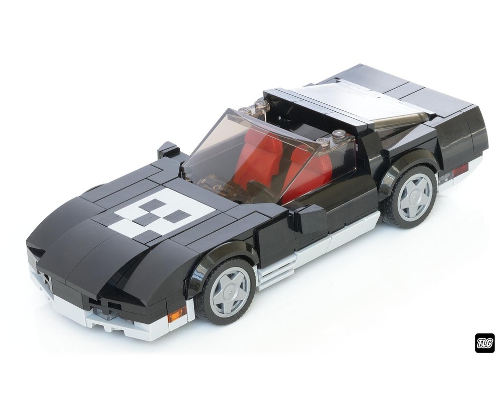 LEGO MOC Corvette C4 - Skull edition by _TLG_ | Rebrickable - Build ...