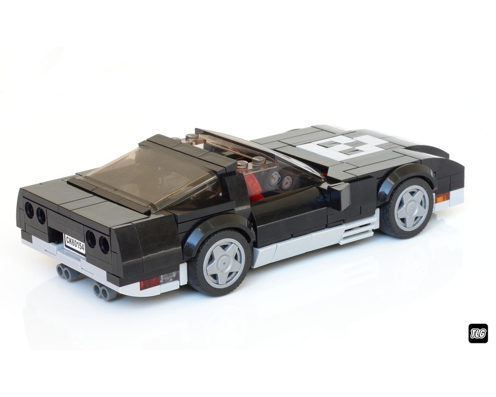 LEGO MOC Corvette C4 - Skull edition by _TLG_ | Rebrickable - Build ...