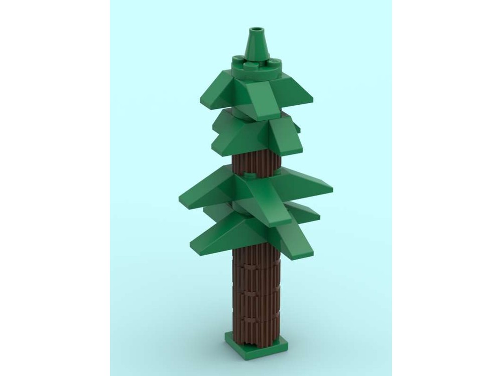 LEGO MOC Trees - set of trees for better layout by Reglin | Rebrickable ...